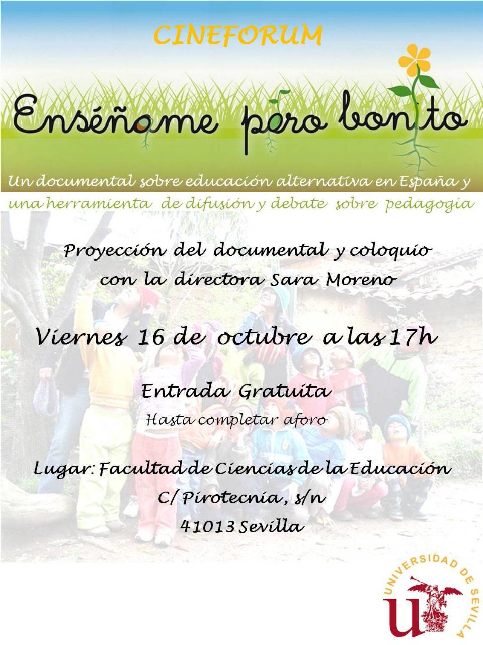 Documental «Enséñame pero bonito» - AMPA OLEA - Colegio ÁGORA de ...