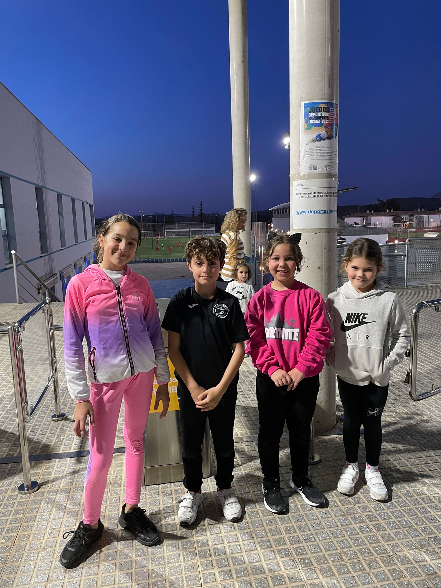 Estamos en los juegos de Lucena - CEIP Al-Yussana