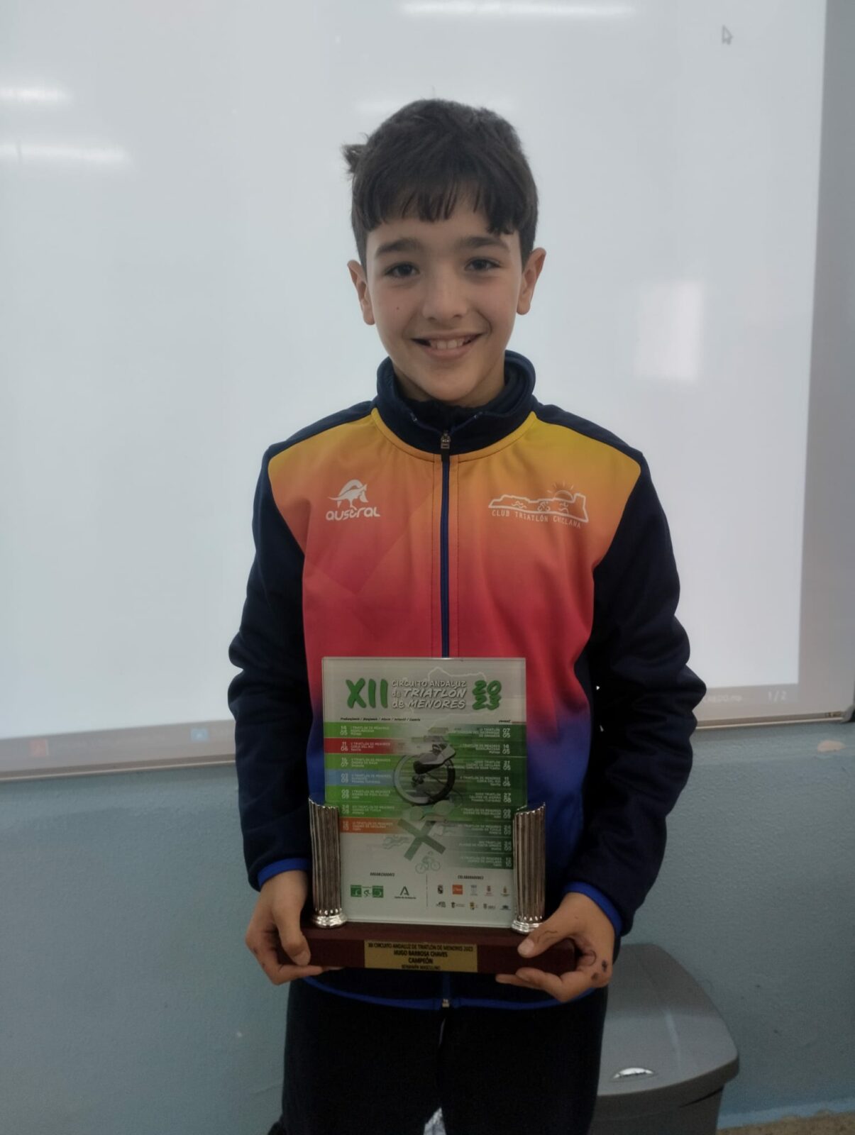 CAMPEÓN DE TRIATLÓN DE ANDALUCÍA - CEIP La Atlantida (Chiclana de la ...