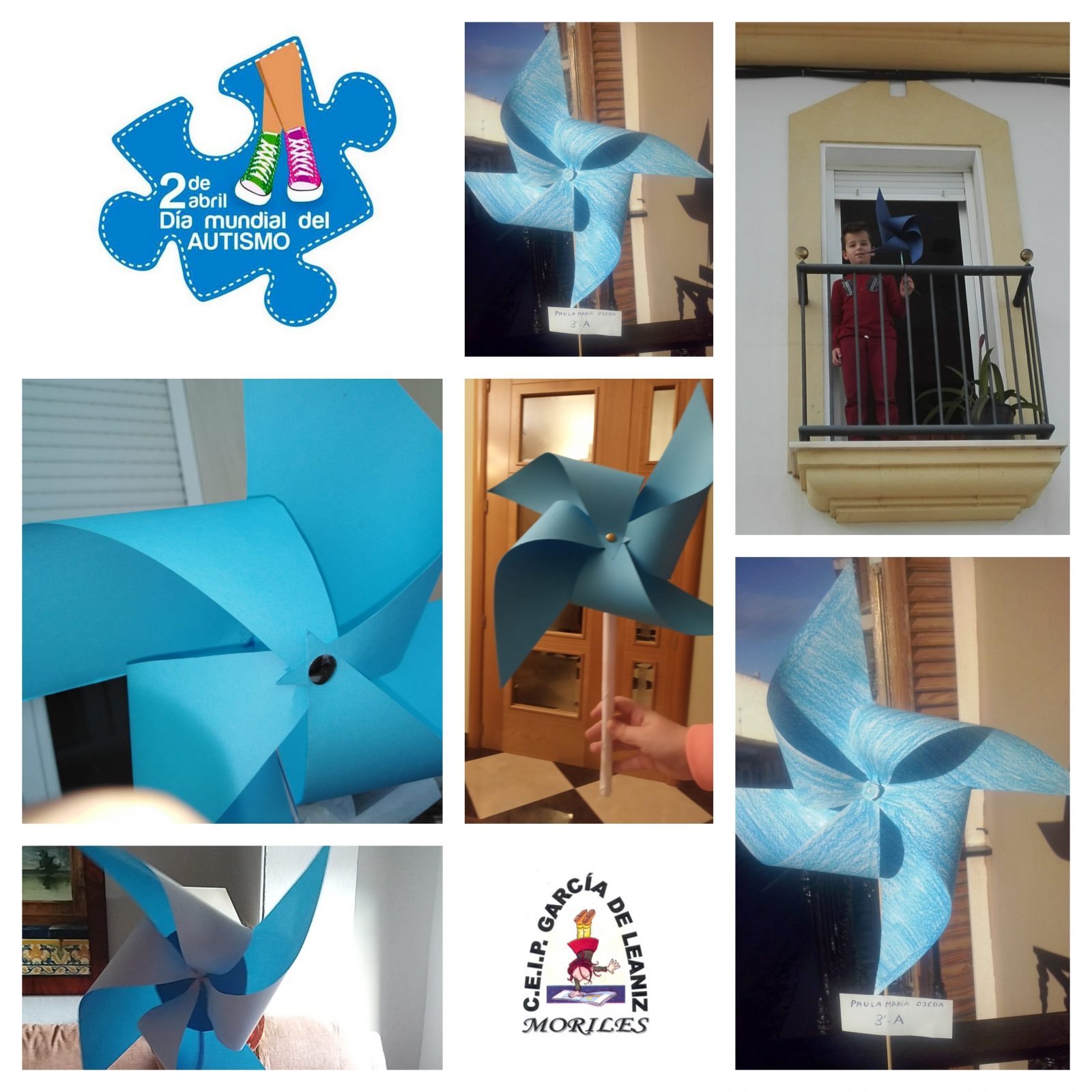 DÍA MUNDIAL DEL AUTISMO - CEIP García de Leaniz (Moriles)