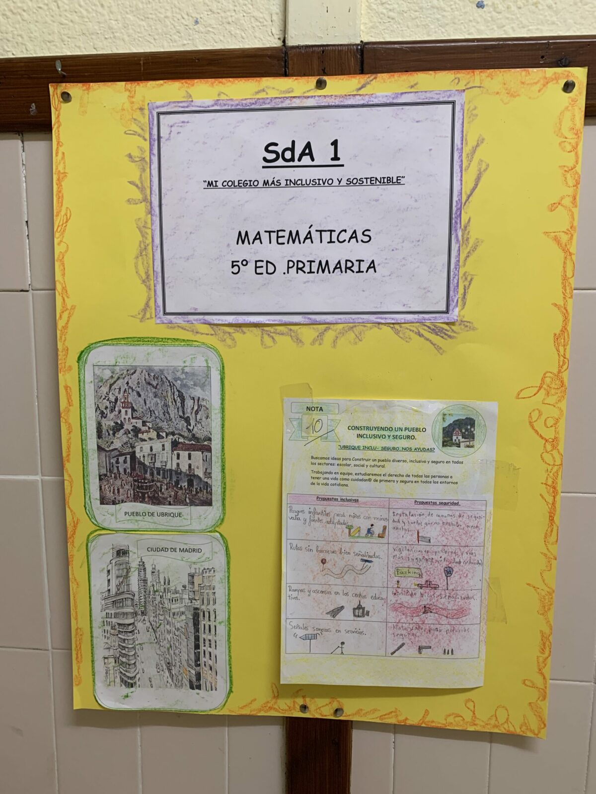 » UNOS PROYECTOS MAGNÍFICOS»- SdA. PRODUCTOS FINALES – - CEIP Ramón Crossa