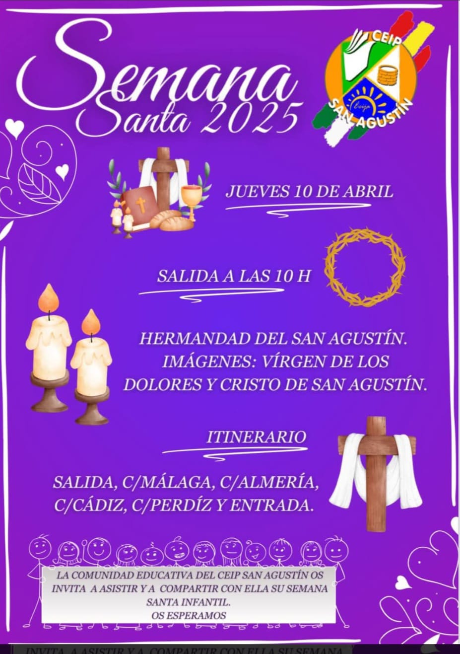 Semana Santa 2025 CEIP San Agustín - CEIP San Agustín