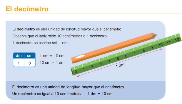El decímetro - C.E.Pr. Tomás Iglesias Pérez