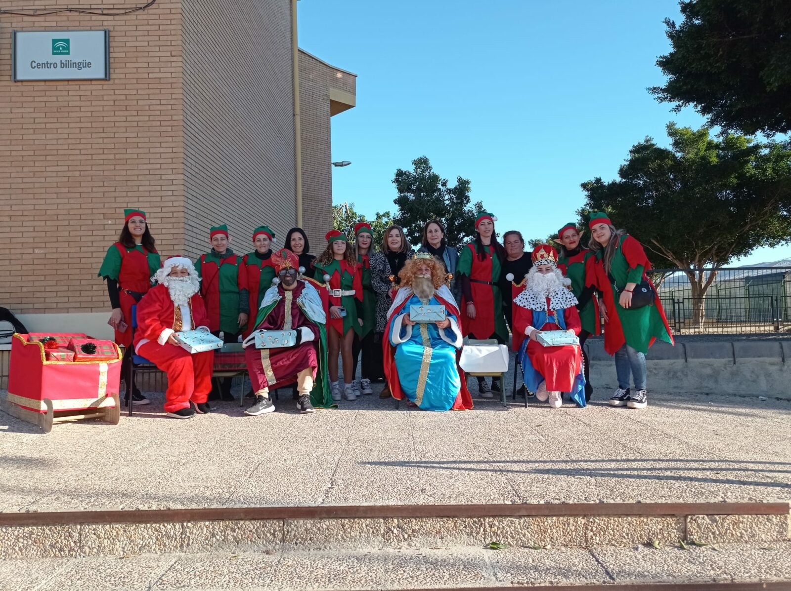 Visita de los Reyes Magos - CEIP San Vicente (El Alquián)