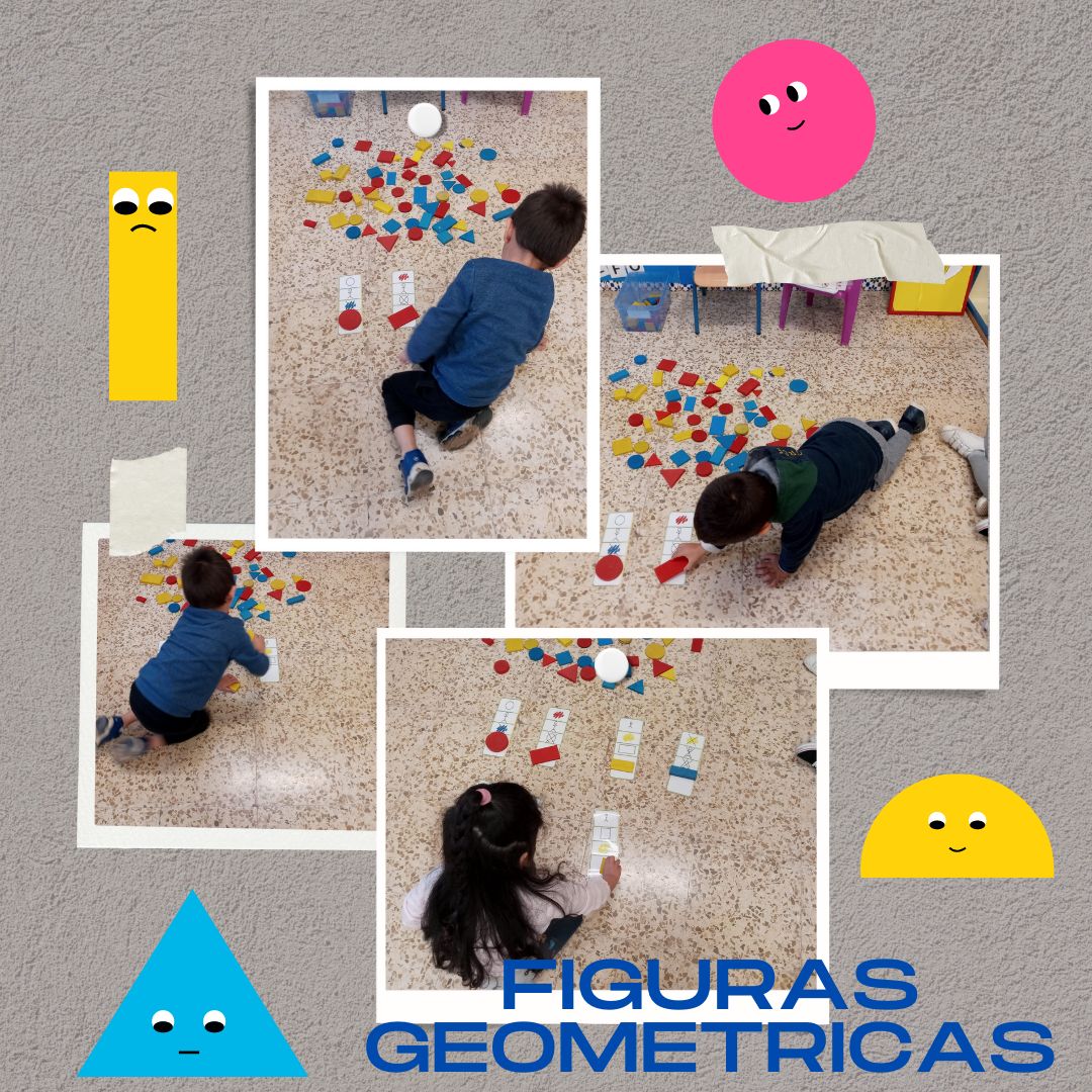 Figuras geométricas divertidas - Escuela Infantil Adelfa