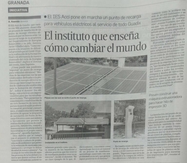 IES ACCI cambiando el futuro - I.E.S. ACCI