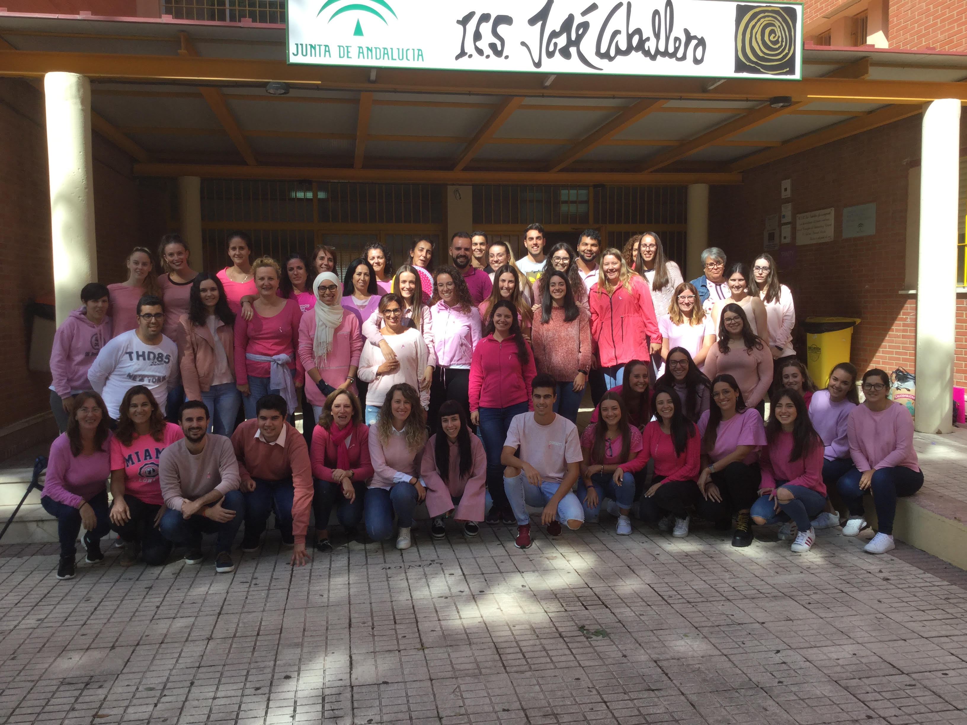 IES José Caballero se suma al Día Mundial contra el Cáncer de mama ...