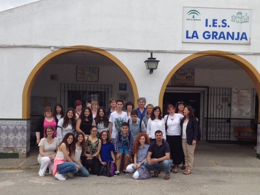 Visita Profesorado Erasmus + - IES La Granja