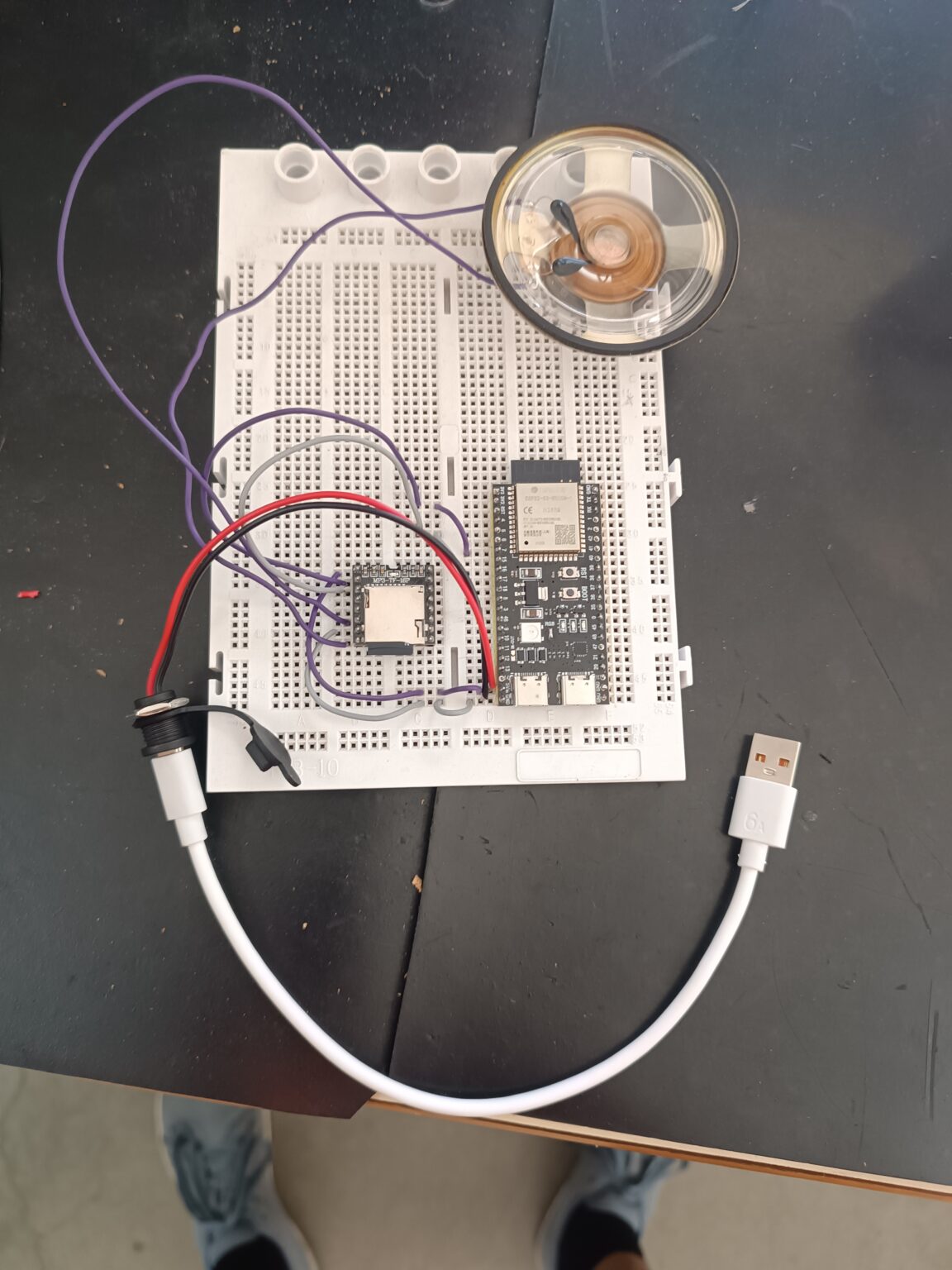 ESP32-S3 devKit V1 con DFPlayerMini - Industria 4.0