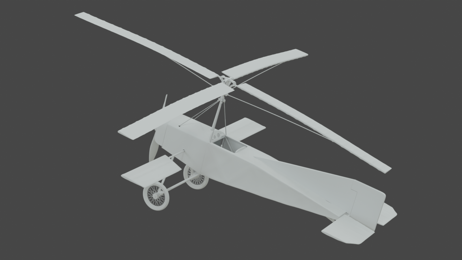 El Autogiro C.4 de Juan de la Cierva - JMMBlender