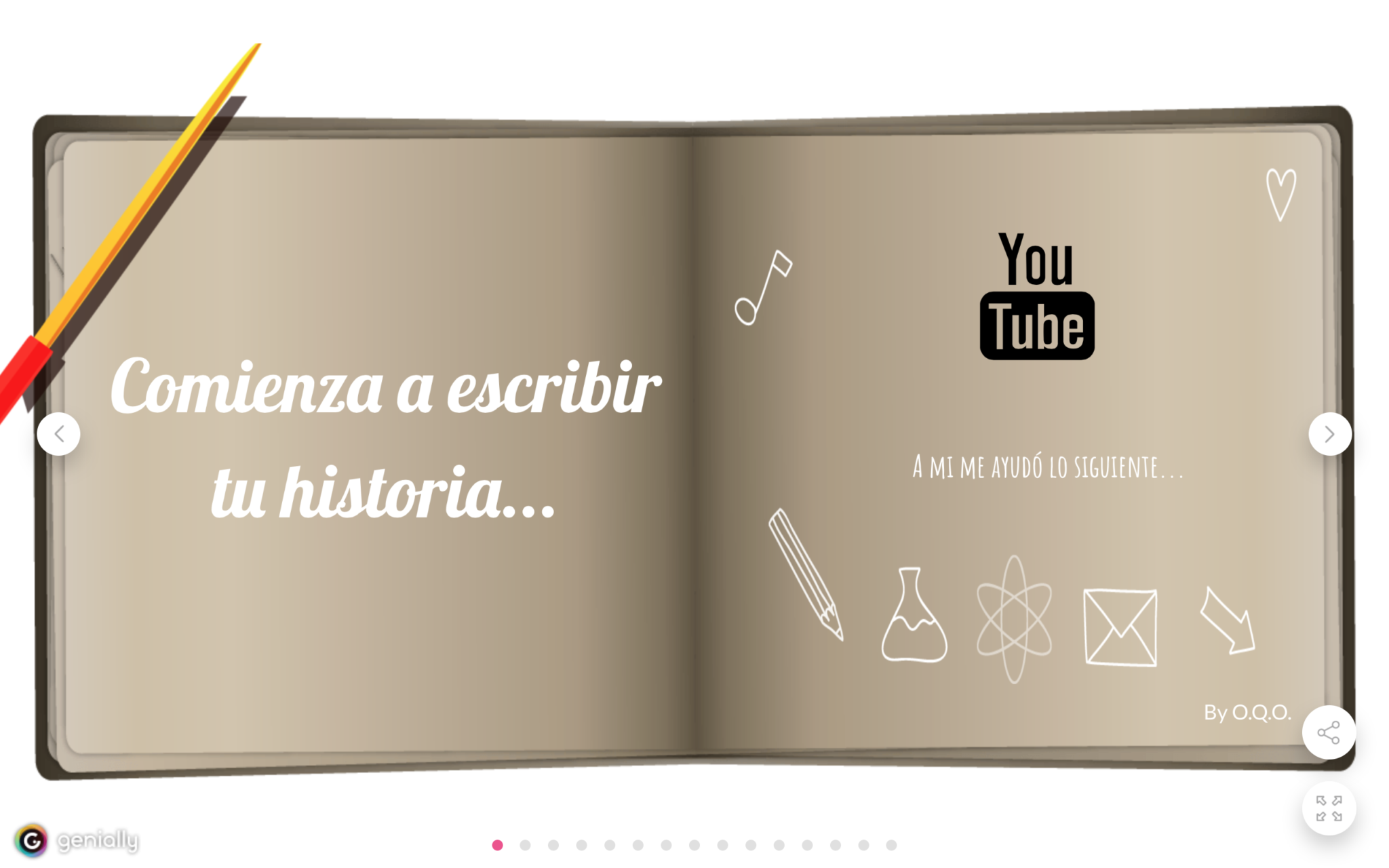 COMIENZA A ESCRIBIR TU HISTORIA - PORTAFOLIO DOCENTE