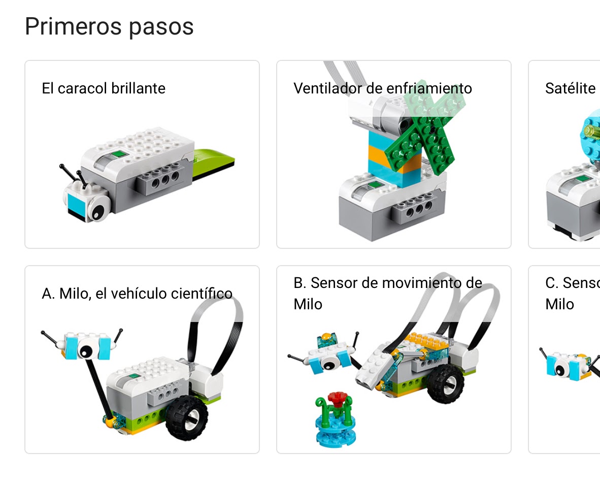 WeDo 2.0 Primeros pasos. - CEIP GLORIA FUERTES: PENSAMIENTO COMPUTACIONAL