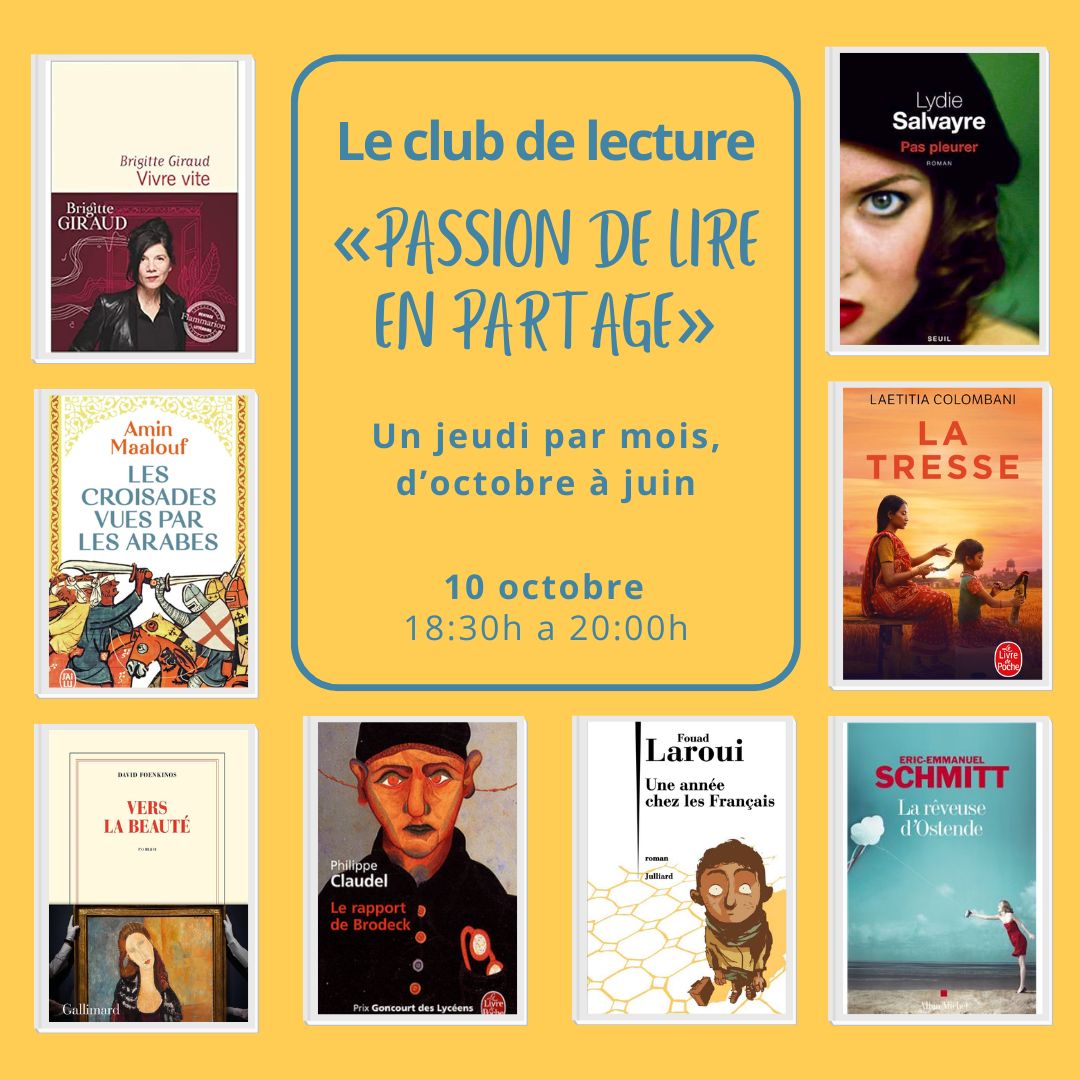 Nuevo Club de Lectura en Francés en la Biblioteca Grupo Cántico ...