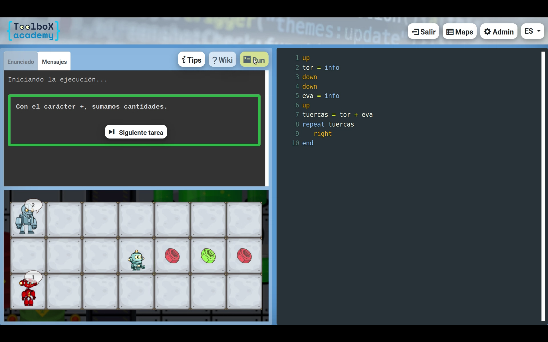 ToolboX.Academy, un entorno de programación desde Primaria - #TDE