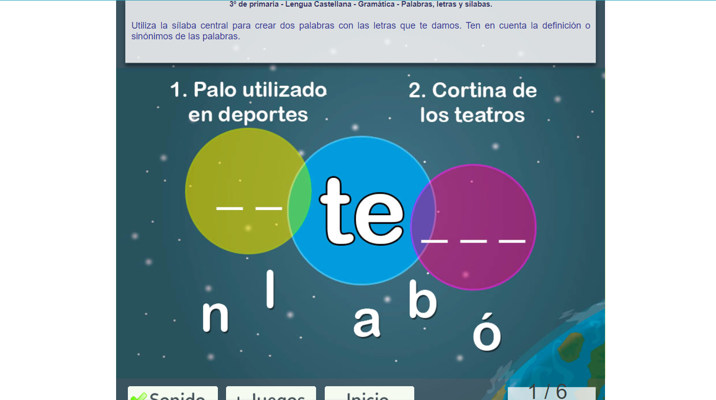 Unidad 1: ¡Palabras disparatadas! | Verain que clase